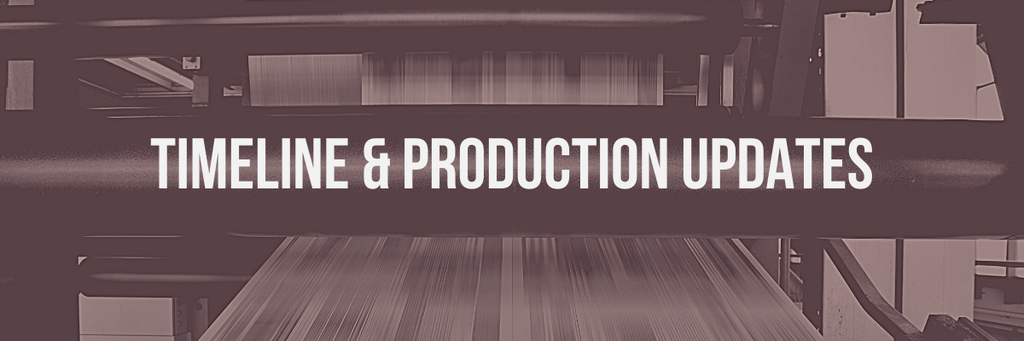 Timeline & Production Updates for Your Orders | BE Ultimate Apparel